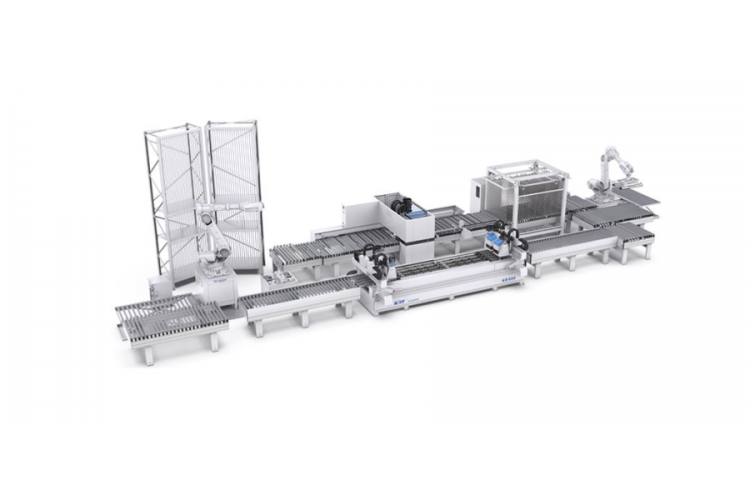 Flexible CNC Drill Sorting Connection - Malaysia No1 Panel Saw, Edge ...